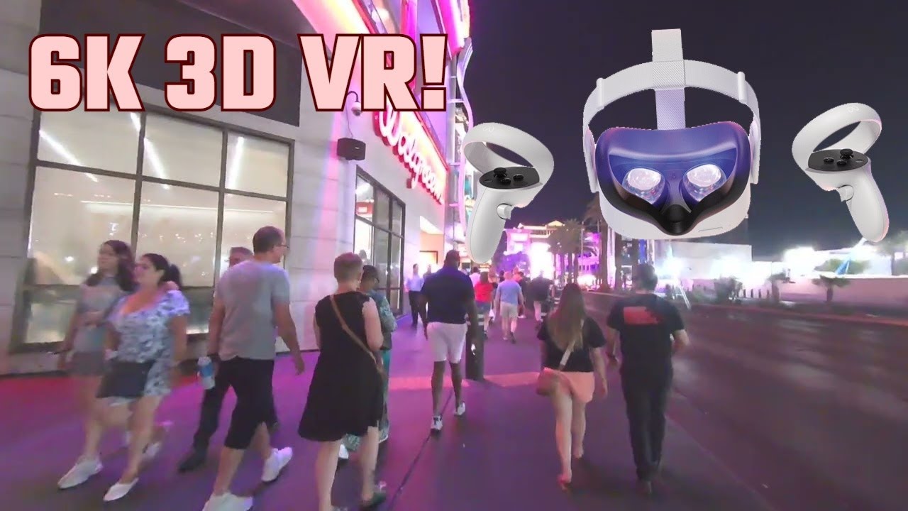 Virtual Vegas VR Mirage Demolition! 6K 3D Strip Walk - YouTube