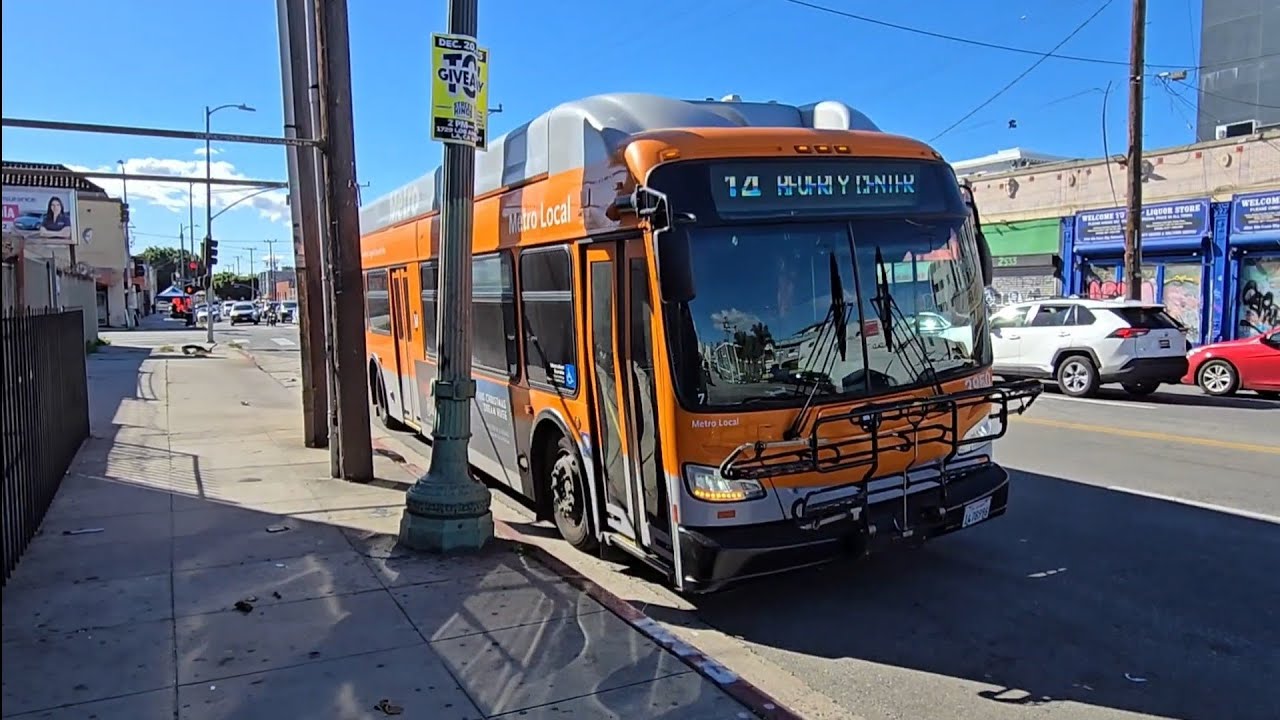 Metro Line 14 | Westbound to Beverly Center | Full Ride | LA Metro ...