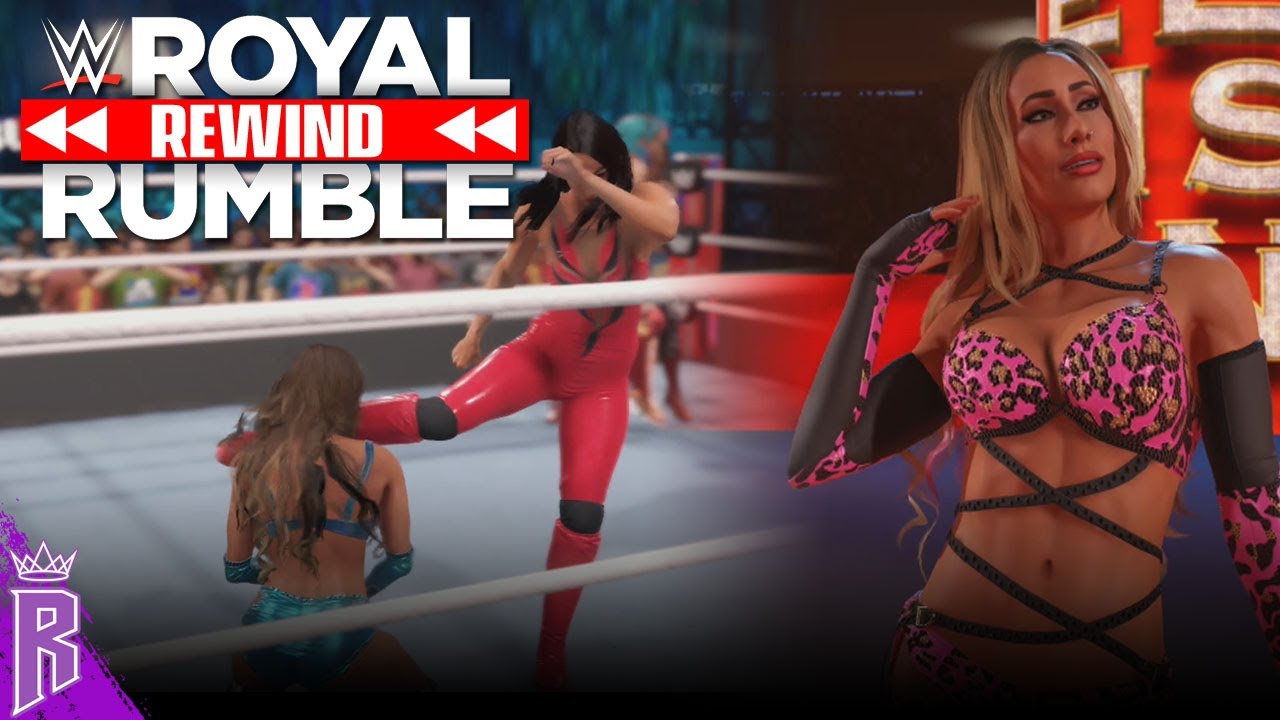 Royal Rumble Rewind: WWE 2K23 Women's Royal Rumble #WWE2K23 #RoyalRumble - YouTube