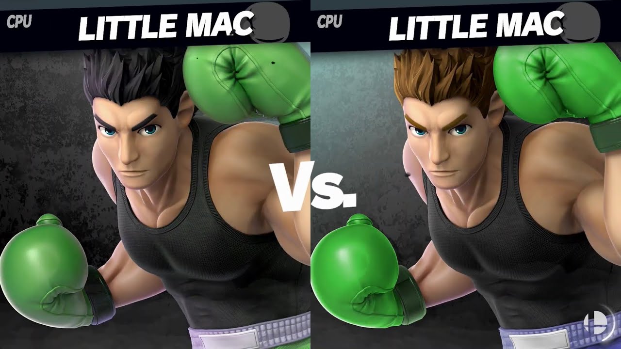 Super Smash Bros. Ultimate - Little Mac vs Little Mac (Super Punch Out ...