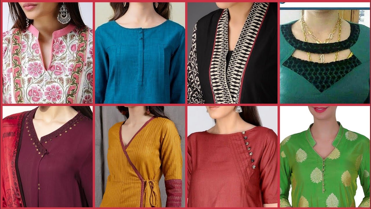 Latest Neckline Designs for Summer Dresses 2021 | Stylish Neck Design ...