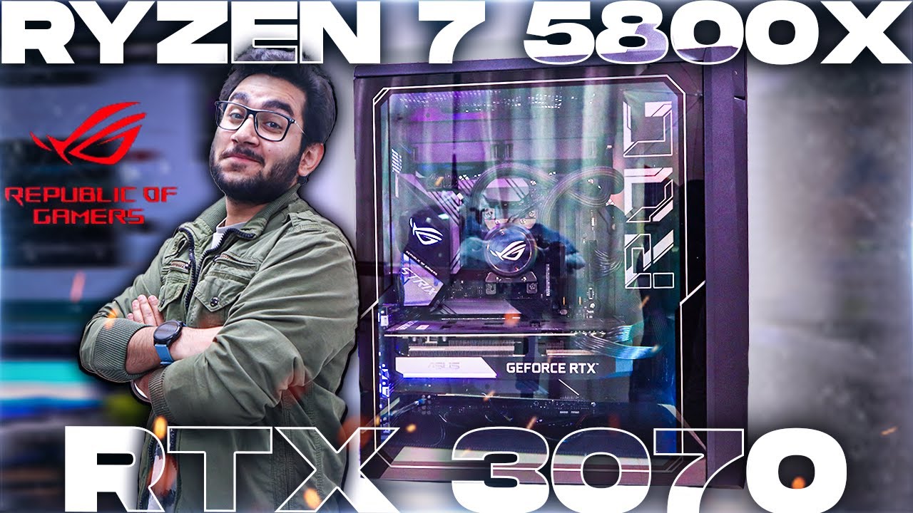 Asus ROG Pre-Built Gaming PC | GA35 | Ryzen 7 5800X RTX 3070 - YouTube