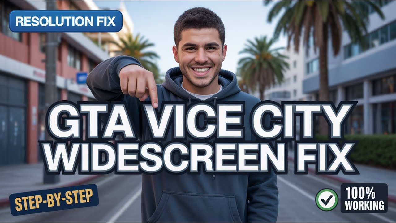 GTA Vice City Widescreen Fix | Enable Modern Resolutions (2026) - YouTube