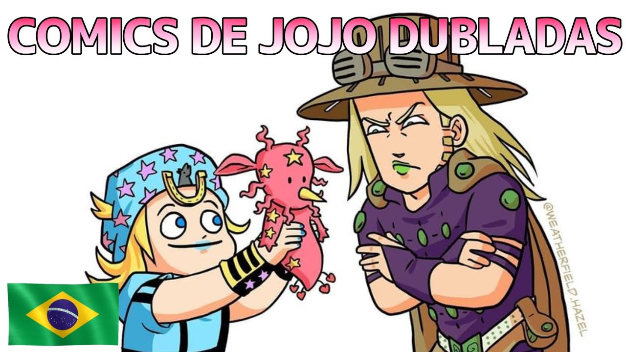 Gyro tem inveja do Johnny - Comics de Jojo dubladas 🇧🇷 - YouTube