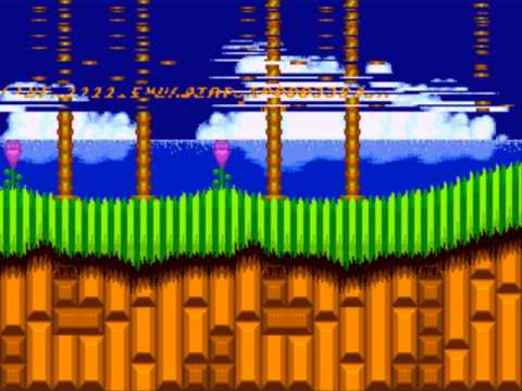 Some music corruption in Sonic 2 thanks to using wrong save states ...