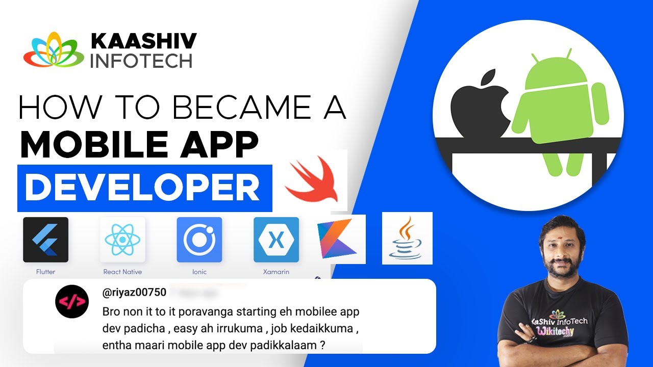📱mobile App Developer ஆவது எப்படி 👌how To Develop App In Tamil Appdevelopment Android Ios