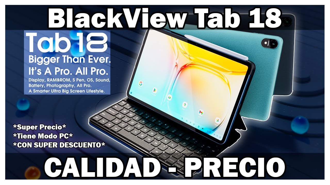 BlackView Tab 18 - La Nueva Tablet Calidad-Precio ! CON UN SUPER ...