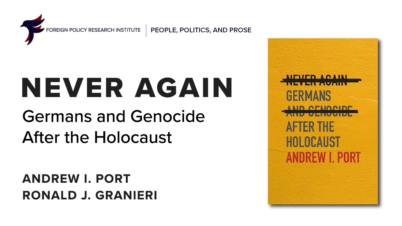 Never Again: Germans and Genocide after the Holocaust - YouTube