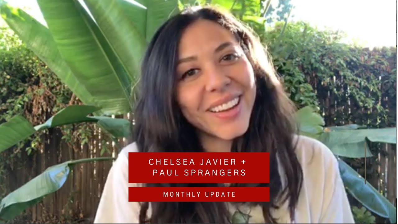 Monthly Update from Chelsea Javier + Paul Sprangers - for ‘Smile or Hug’ - YouTube