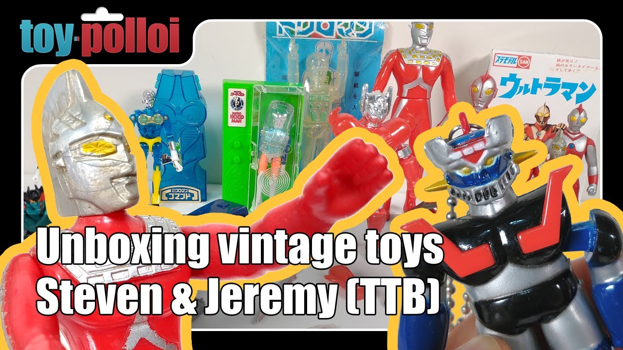 Unboxing vintage toys from Steven & Jeremy (TTB) - Toy Polloi - YouTube