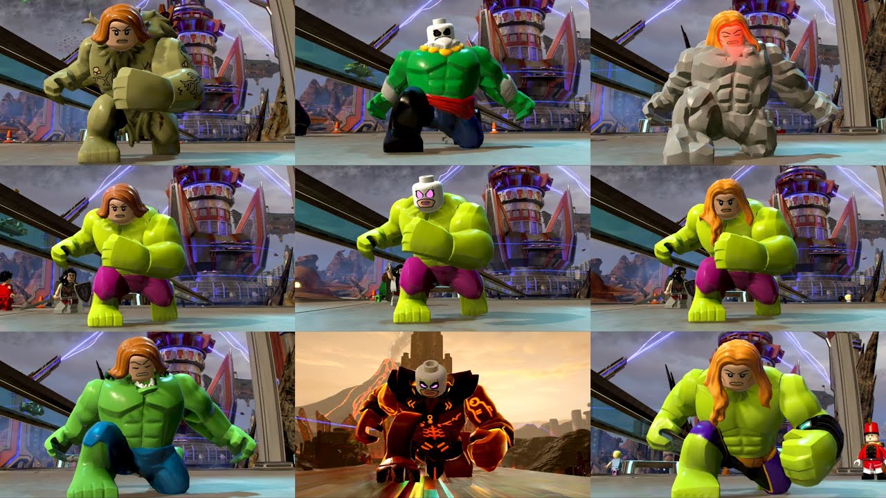 LEGO Marvel Superheroes 2: Gwenpool, Black Widow and Venus Transform ...