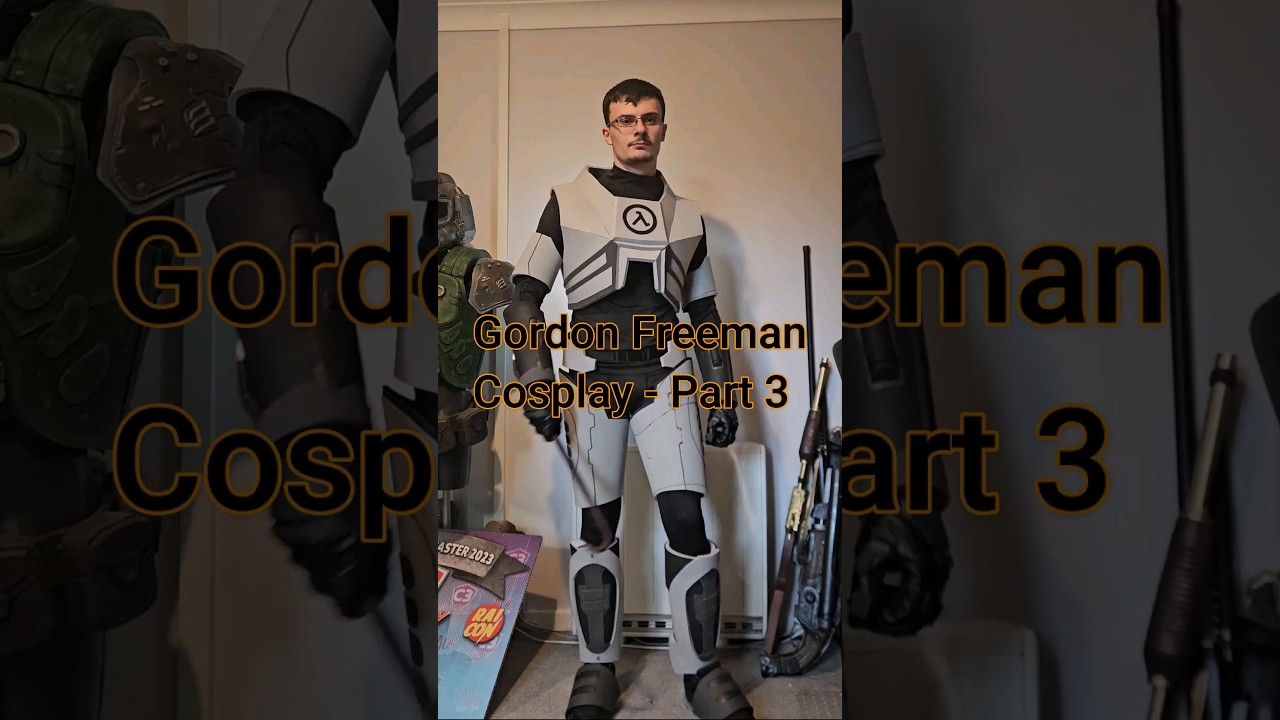 Gordon Freeman Cosplay - Part 3 #halflife #cosplay #project #evafoam ...