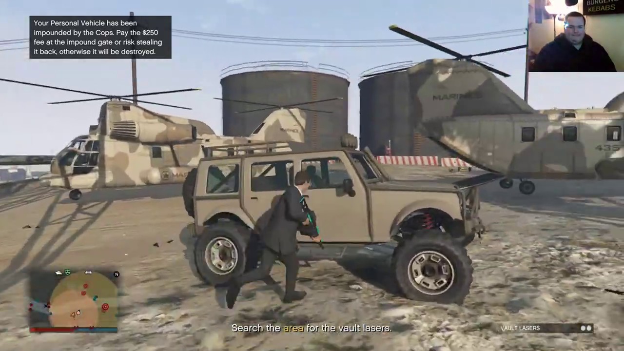 GTA V CASINO HEIST (VAULT LASER SETUP) - YouTube