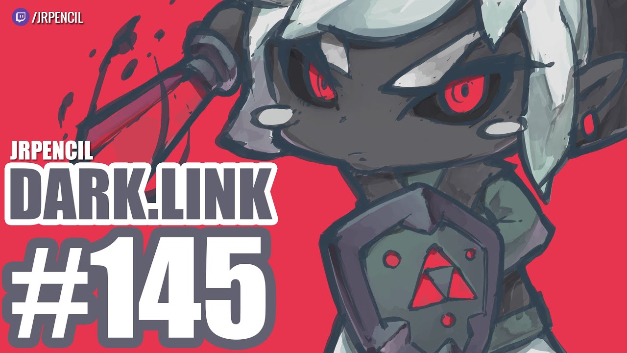 Link Vs Dark Link Drawing