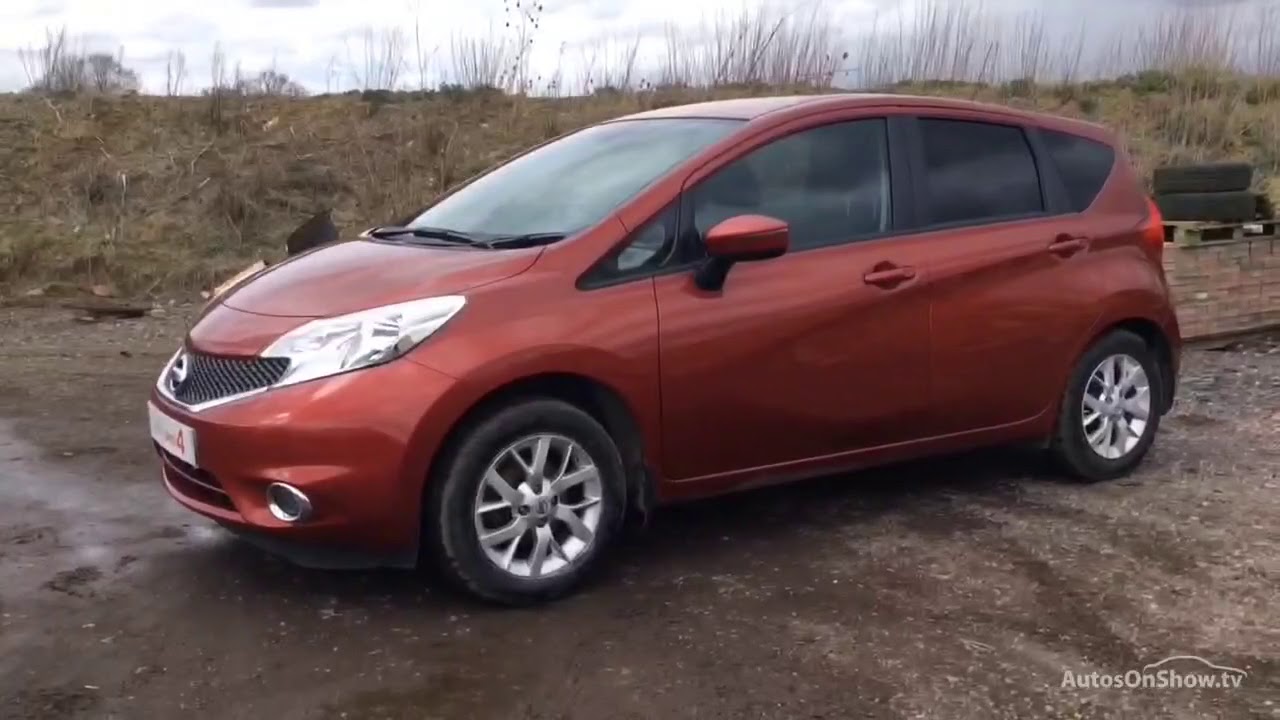 NISSAN NOTE ACENTA PREMIUM RED 2015 - YouTube