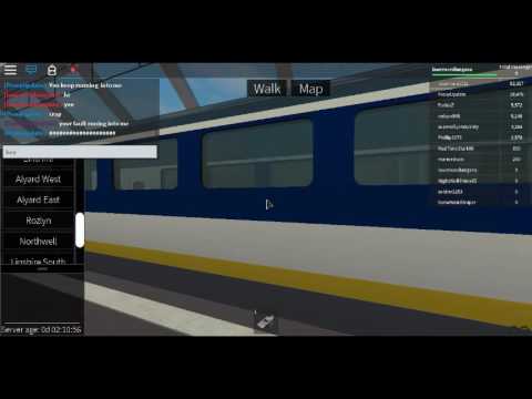 Roblox Terminal Railways Class 373 Eurostar Arrives and Departs - YouTube