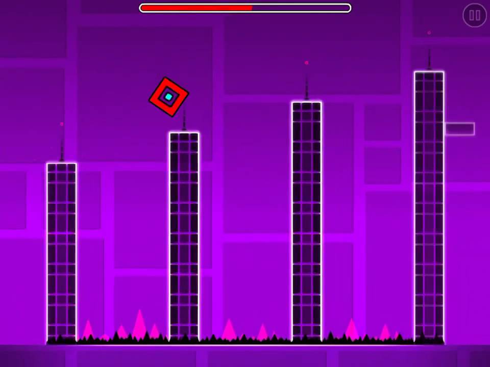 Geometry Dash gameplay! - YouTube