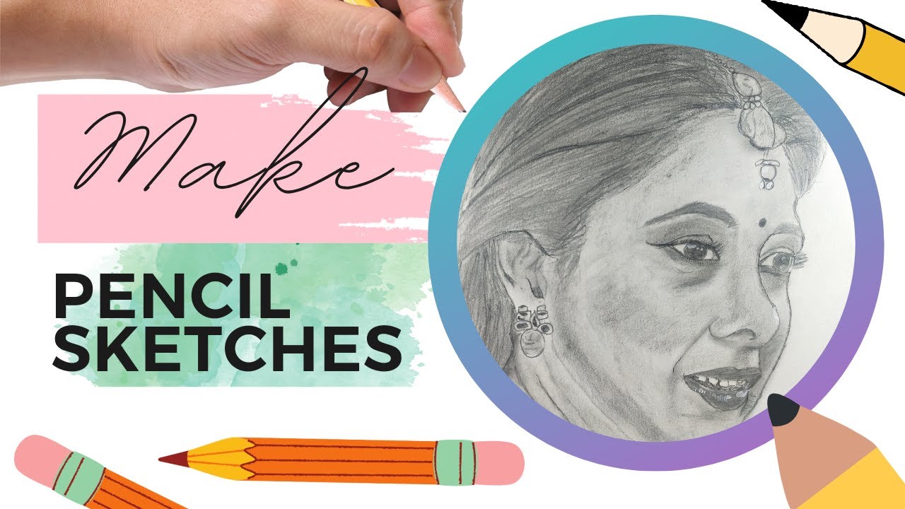How to make Live Sketch || Anupama Sketch - YouTube
