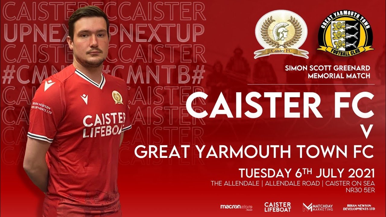 Caister Football Club vs Great Yarmouth Town Football Club // Simon ...