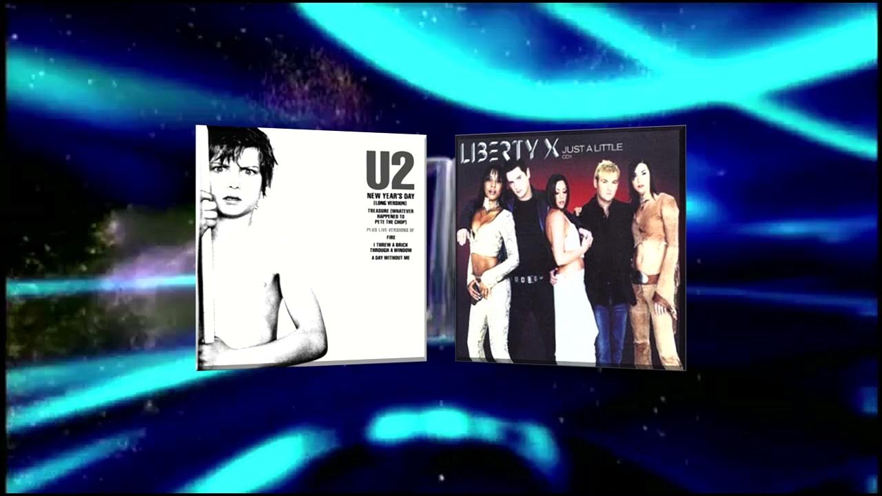 U2 vs Liberty X - "New Year's Day/Just a Little" - YouTube