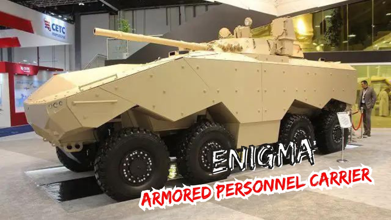 Enigma Armored personnel carrier - YouTube
