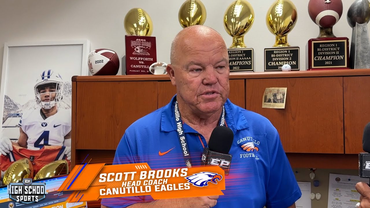 EP Sports Network Coach's Corner Canutillo Eagles HC SCott Brooksk ...