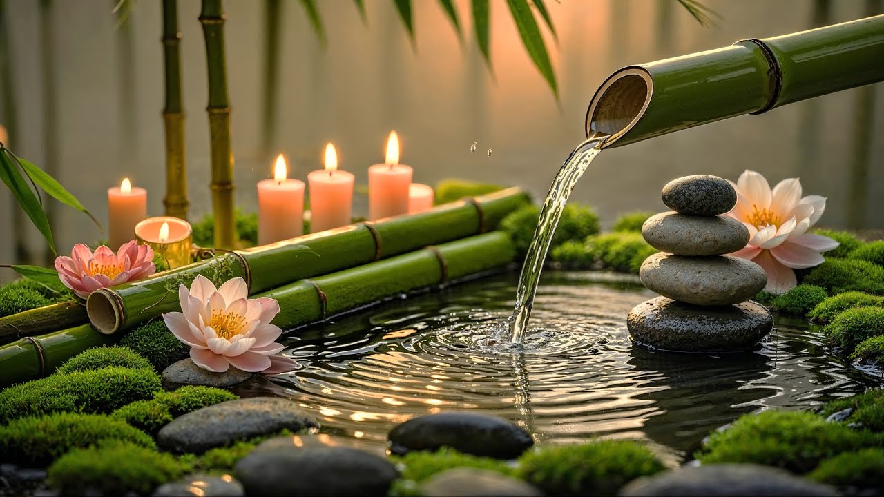 Relaxing Spa Music with Gentle Water Echoes: Escape to Serenity and ...