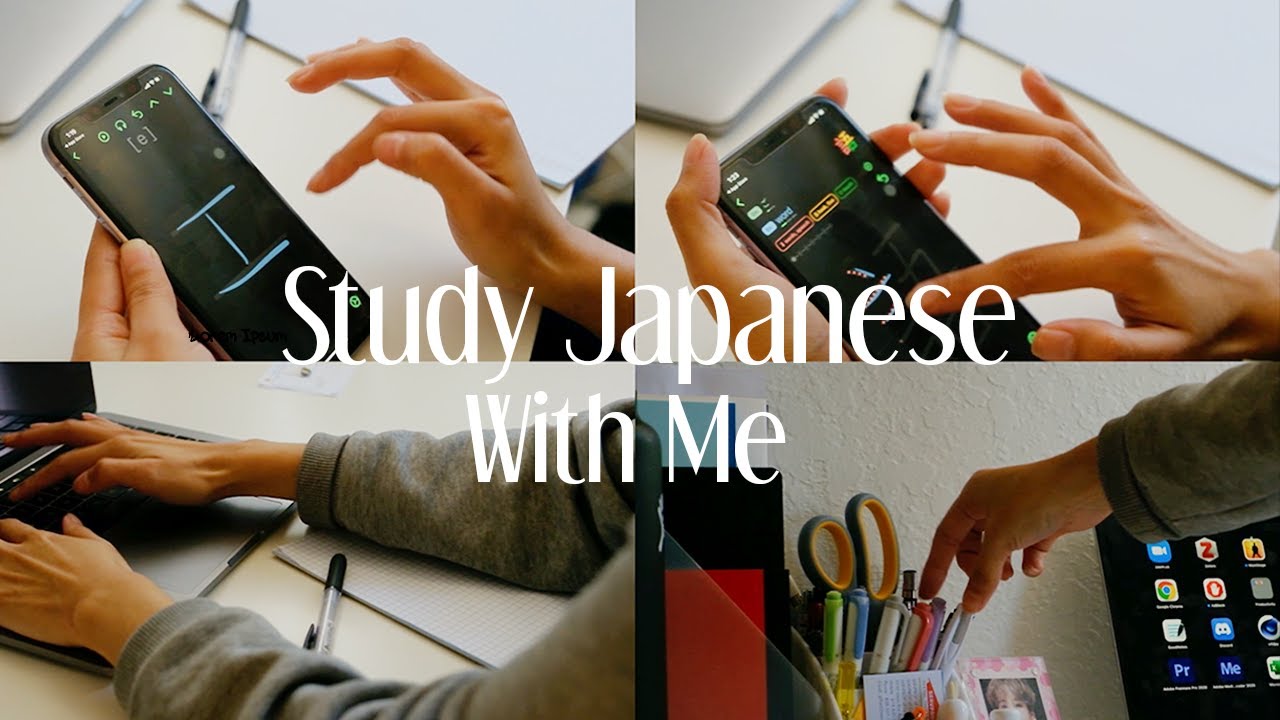 Study with me Japanese | trying a new kanji app #3 - YouTube