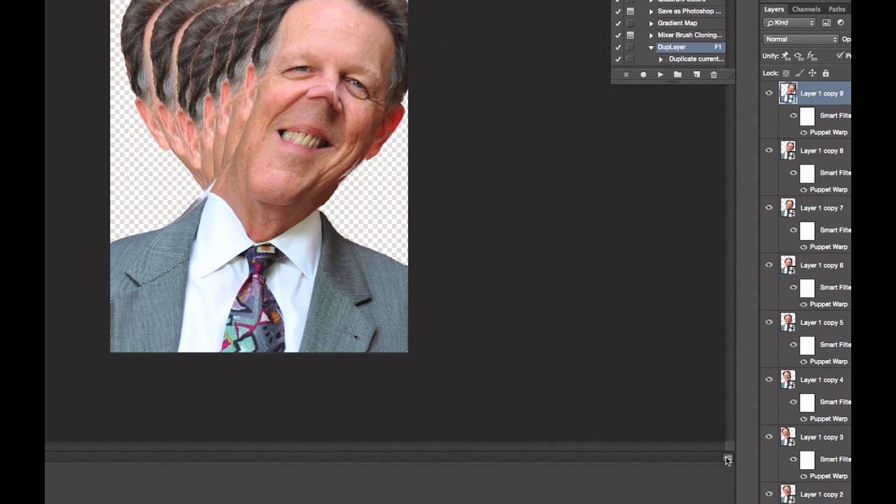 ARTIS212: Adobe Photoshop Tutorial Video 12: Puppet Warp - YouTube