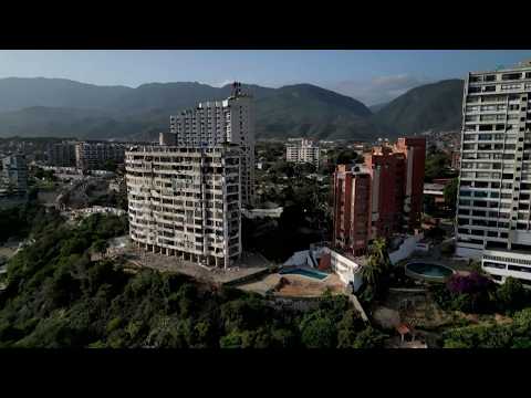 Drone video shows damage in country after deadly earthquakes in Venezuela