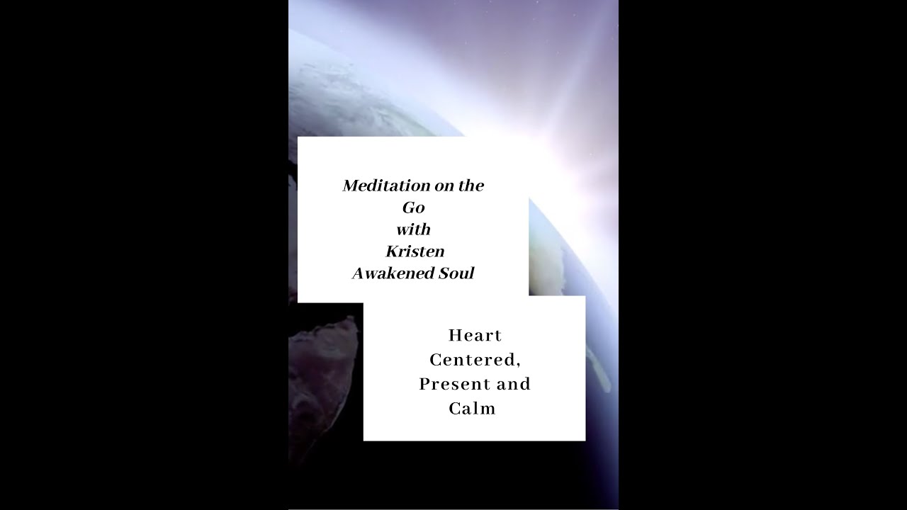 Meditation on the Go - Heart Centered, Present, Calm - 7 minutes - YouTube