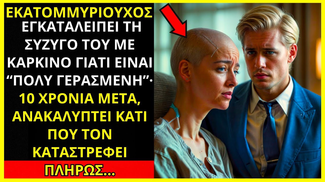 ΕΚΑΤΟΜΜΥΡΙΟΥΧΟΣ ΕΓΚΑΤΑΛΕΙΠΕΙ ΤΗ ΓΥΝΑΙΚΑ ΤΟΥ ΜΕ ΚΑΡΚΙΝΟ ΕΠΕΙΔΗ ΕΙΝΑΙ ...