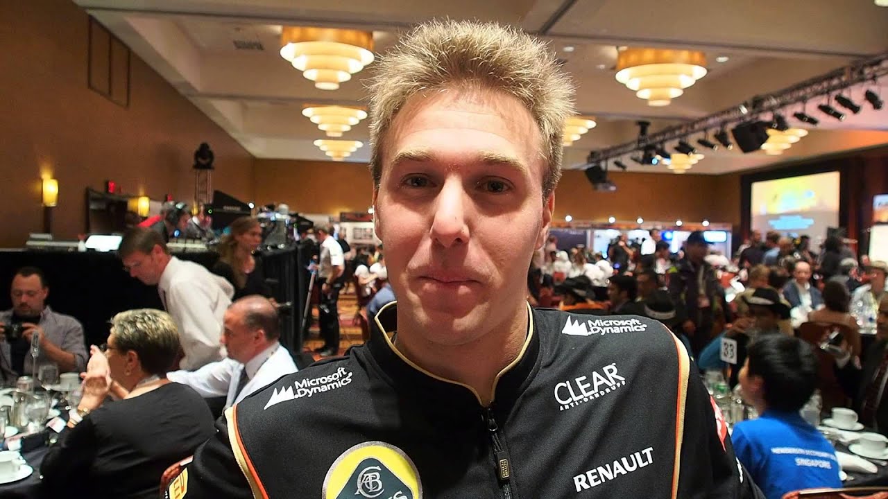Lotus F1's David Valsecchi sends greetings to the Philippines - YouTube