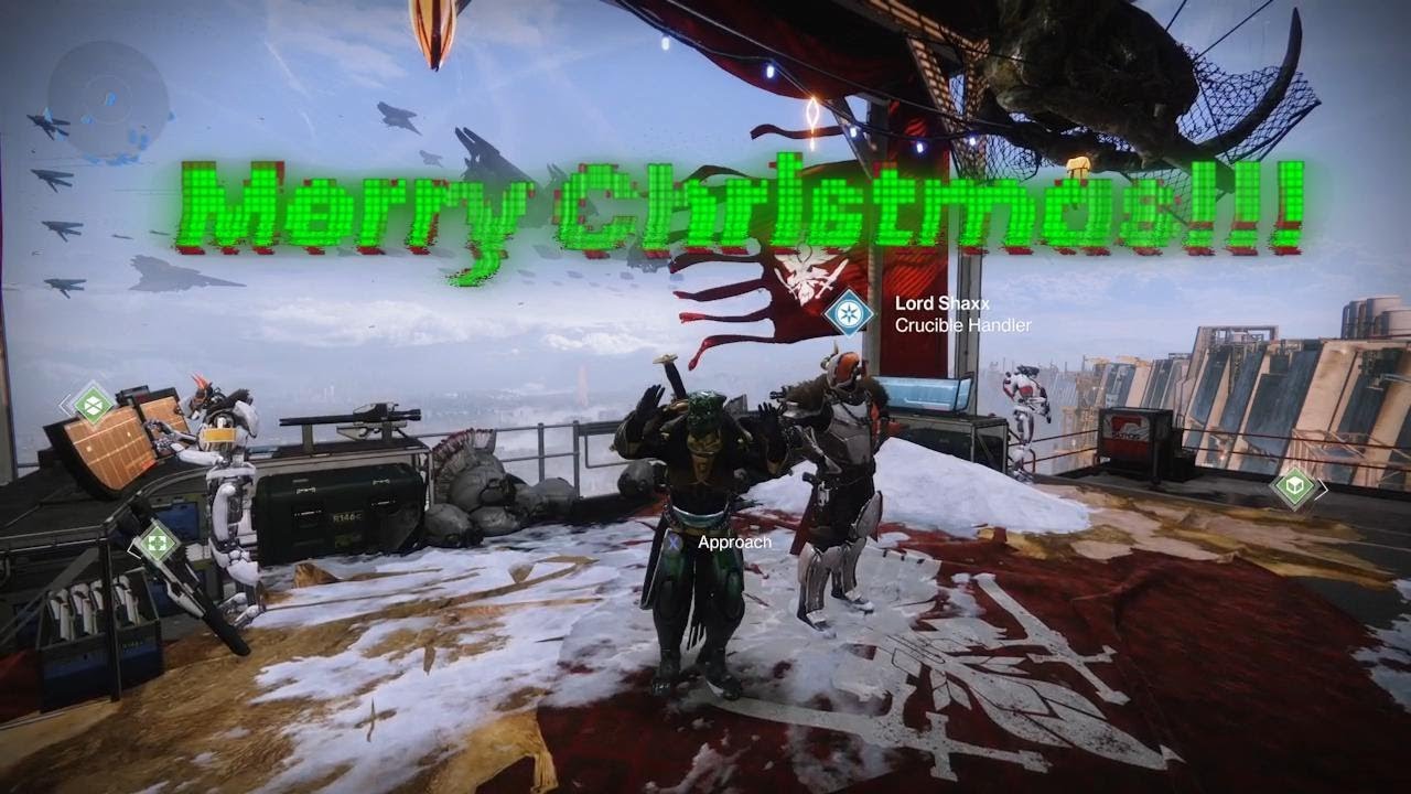 DESTINY 2 SEASON OF THE WISH: MERRY CHRITSMAS!!! - YouTube