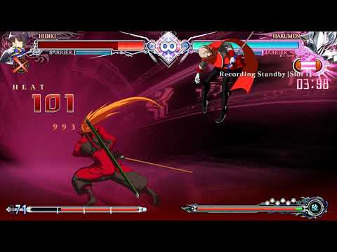 [PC] BBCF Hakumen Mod (by (B)aroque) 181 Combo