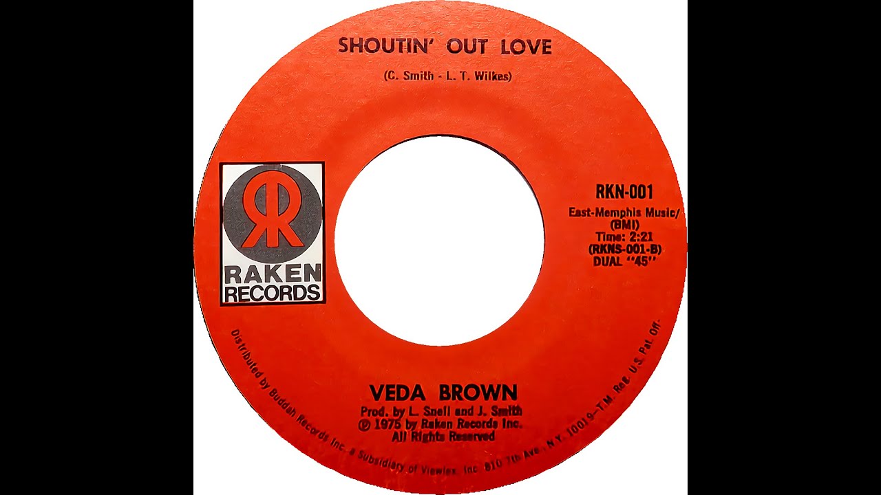 VEDA BROWN & GROUP SHOUTIN' OUT LOVE - YouTube
