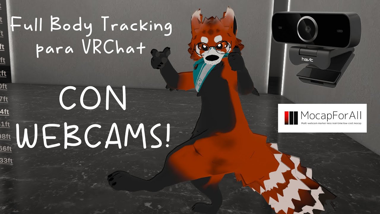 Full Body Tracking para VRChat usando WebCams! | FBT MocapForAll en ...