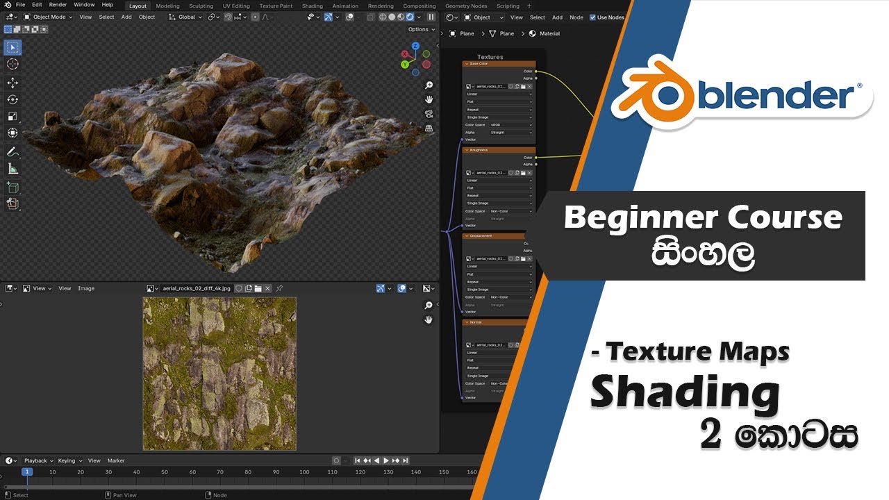 Texture Maps - Blender Fundamentals Course | Sinhala - YouTube