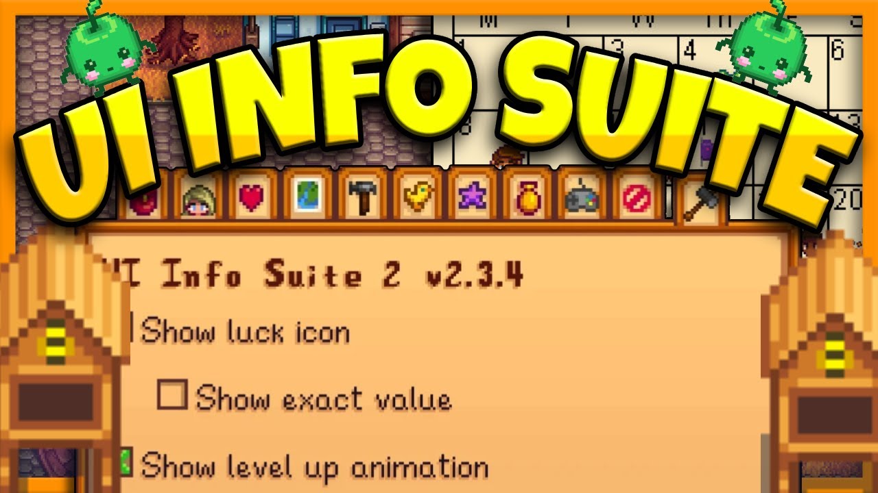 How to Get UI Info Suite 2 for Stardew Valley | 1.6 - YouTube