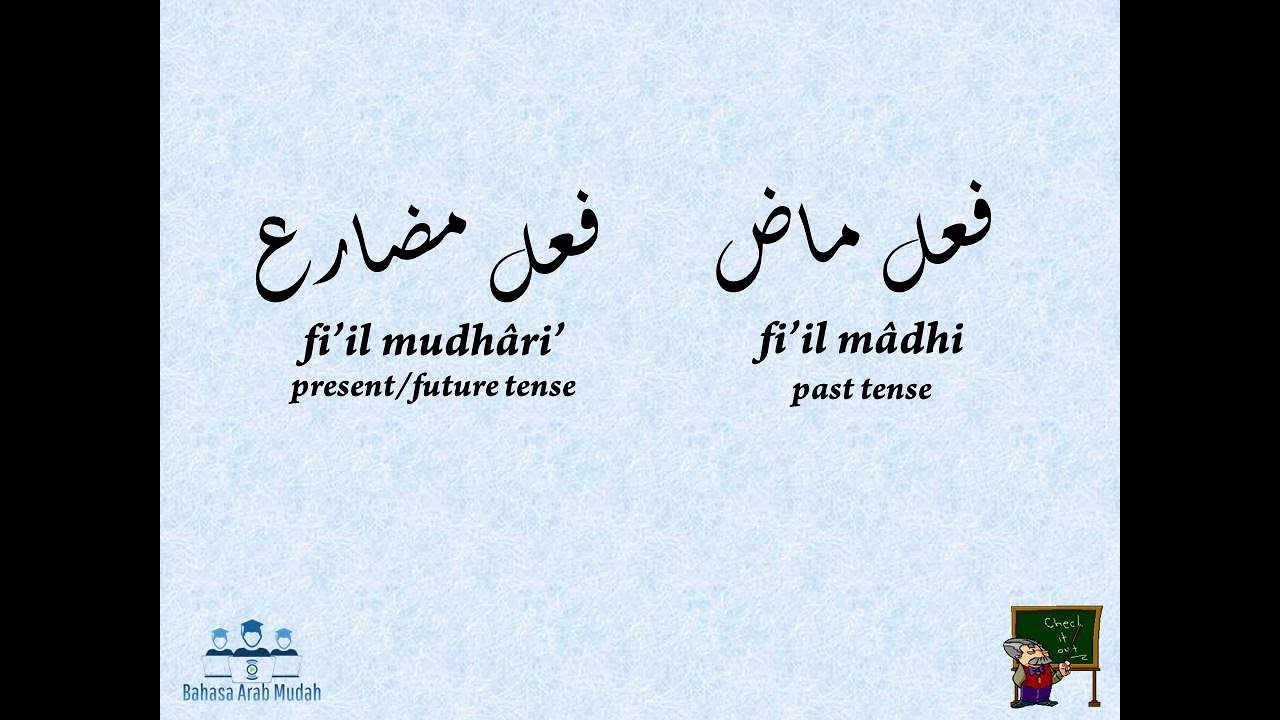 Bahasa Arab Mudah - Fi'il Madhi dan Fi'il Mudhari' - YouTube