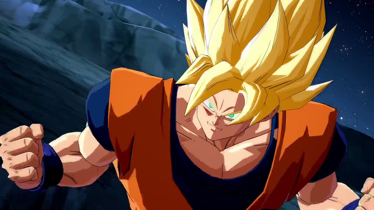 DBFZ - Dramatic Scenes: Goku(SS) vs Broly (The TOEI Punch!) - YouTube