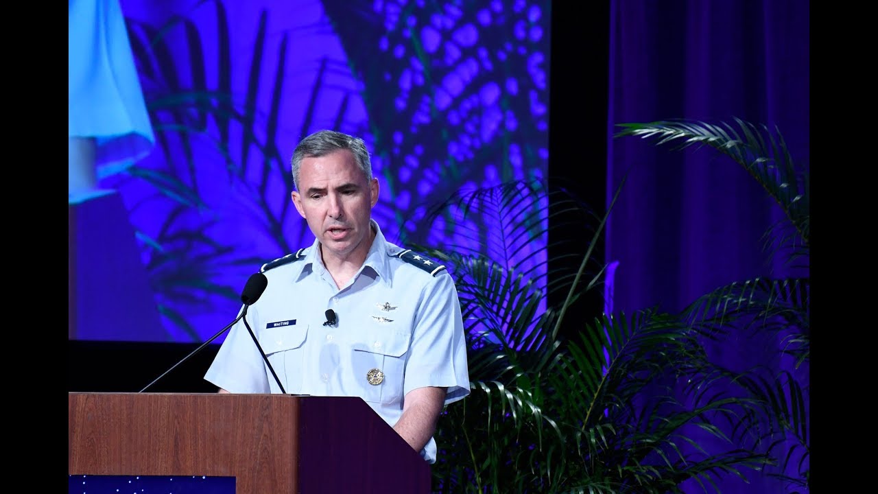 2018 AMOS Conference | Keynote Day 1 - Major General Stephen N. Whiting ...