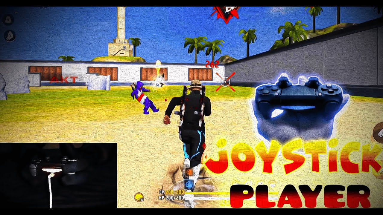 joystick player free fire game free fire game free fire game - YouTube