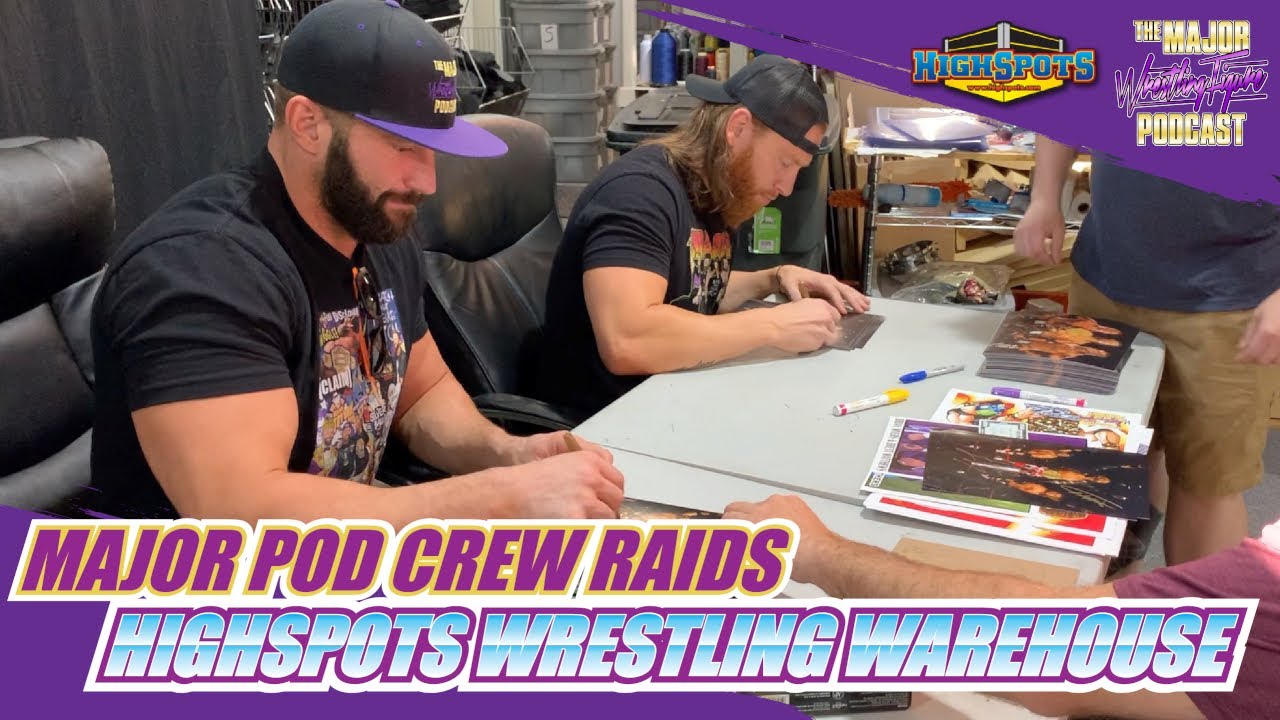Major Pod Crew RAIDS Highspots Wrestling Warehouse! - YouTube