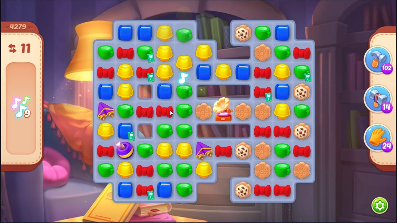 Homescapes Level 4279 - NO BOOSTERS 🏠 | SKILLGAMING ️ - YouTube