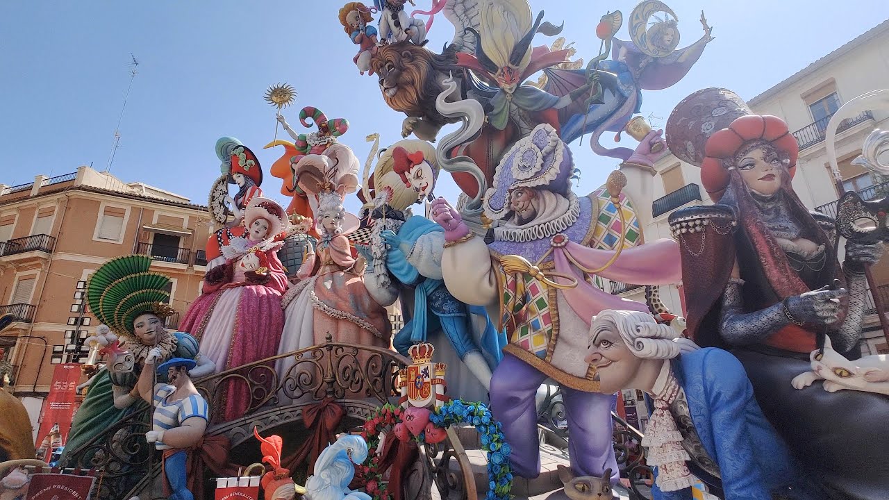 Our Favorite Fallas Figures of Fallas 2021 - Part I - YouTube