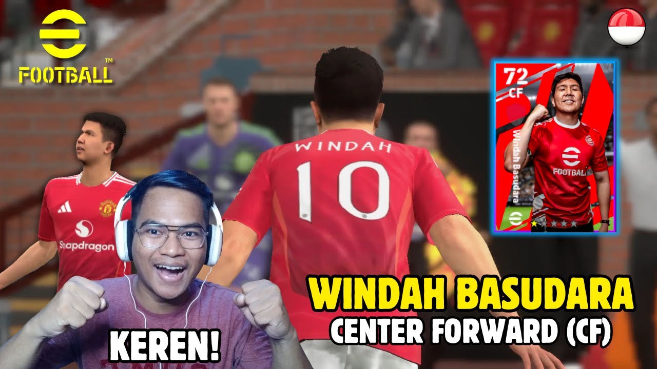 PEMAIN BARU! Windah Basudara eFootball 2025 Mobile Indonesia - YouTube