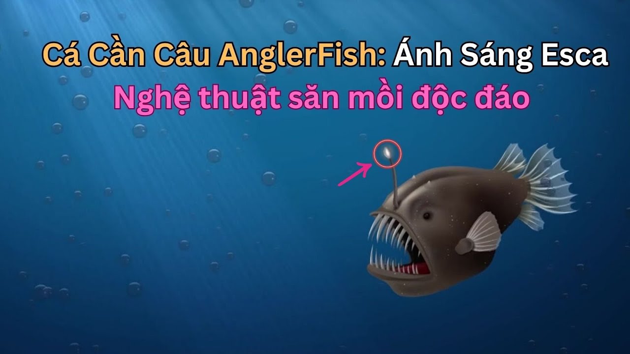 Cá Cần Câu AnglerFish: Cơ Chế Phát Sáng Esca Vũ Khí Săn Mồi Cực Độc Đáo ...