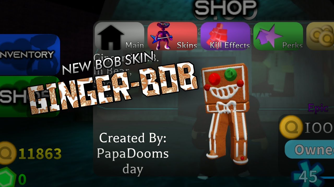 NEW SKIN "GINGER-BOB" ON BEAR* | Roblox BEAR* - YouTube
