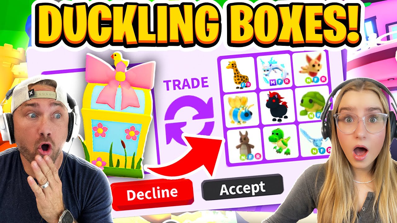Adopt Me Duckling Box Trading! W/F/L! Roblox Adopt Me! - YouTube